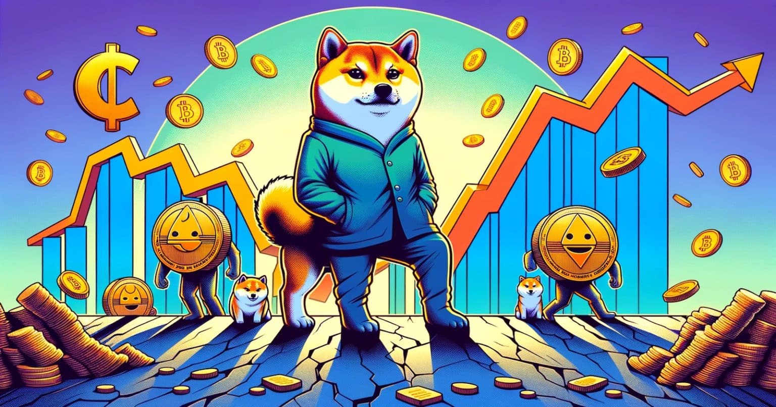 Shiba Inu e Pepe demonstram resistência em baixa do mercado